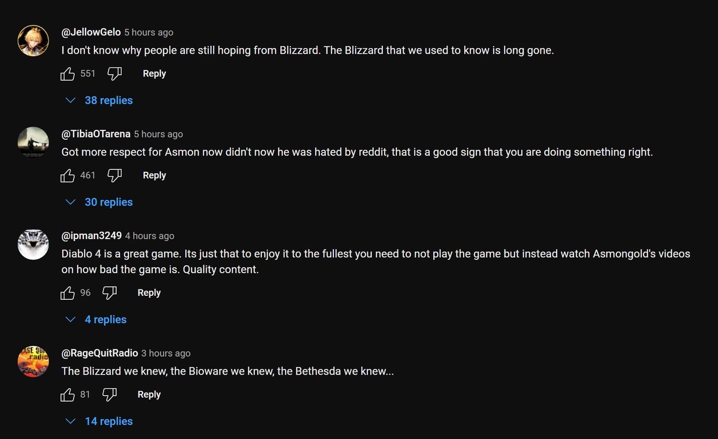 "Diablo 4 has been downranked": Asmongold comments on Diablo 4's falling Metacritic score after ...