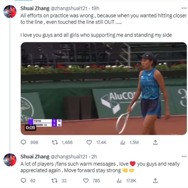 "Her career is over, nobody will respect her" - Tennis fans fume as ...