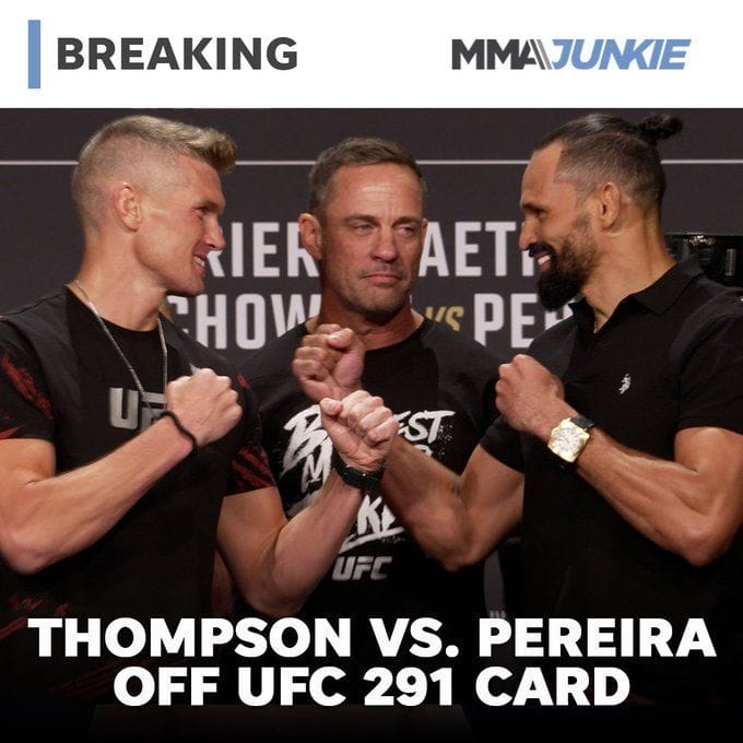 UFC 291: UFC website reveals matchup likely to replace canceled Stephen ...