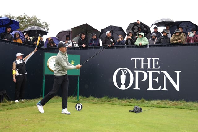 The 151st Open Championship 2023 groups and pairings: Which golfer is ...