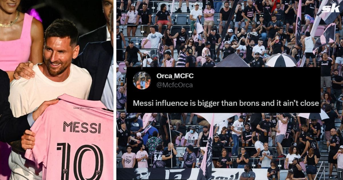 "Messi influence is bigger than Bron's" - Fans react as Inter Miami ...