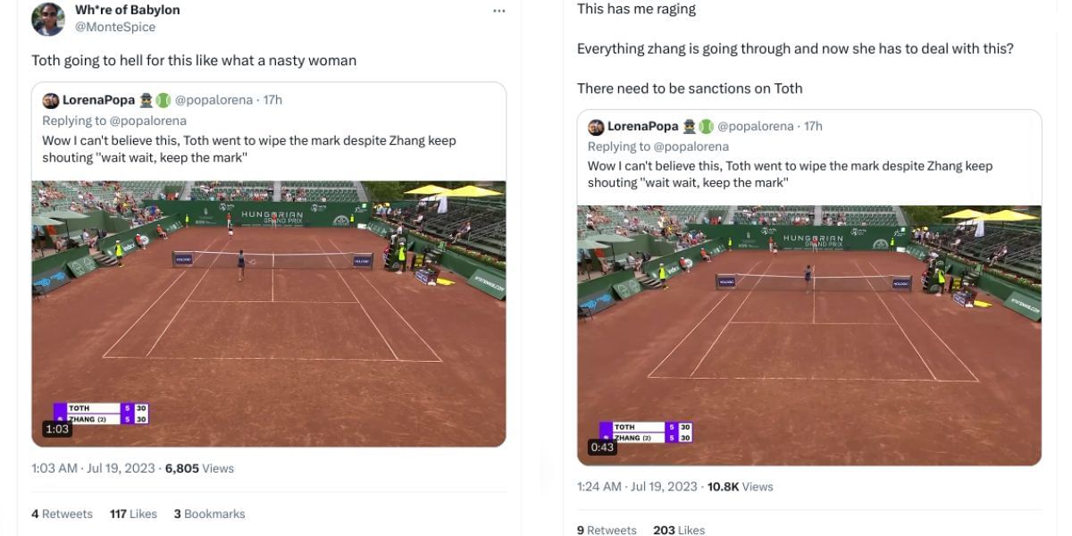 "What a nasty woman" - Tennis fans call for sanctions against Amarissa ...