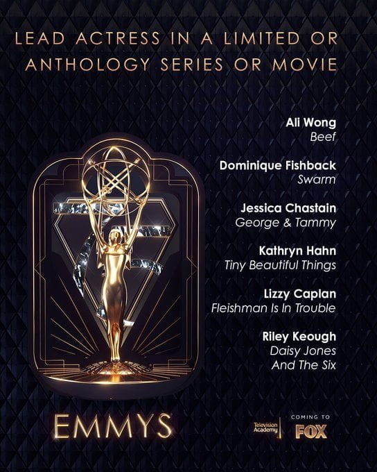 Emmy Awards 2023: Full nominations list