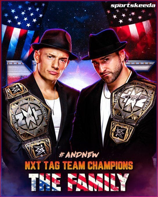 Who are Tony D'Angelo and Channing Lorenzo? All you need to know about the new NXT Champions!