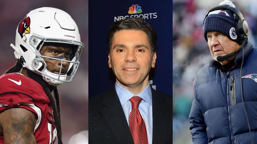 Mike Florio condemns Bill Belichick for not offering DeAndre Hopkins a ...