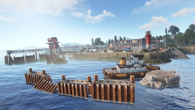 Rust Deep Sea update (July 2023): Water refresh, drivable tugboats ...