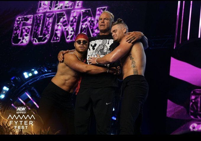 32-year-old star sends an emotional message to Billy Gunn after ...