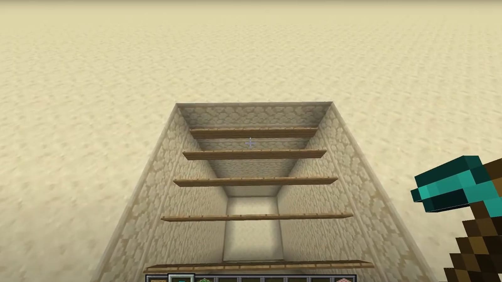 How to make a sand trap in Minecraft?