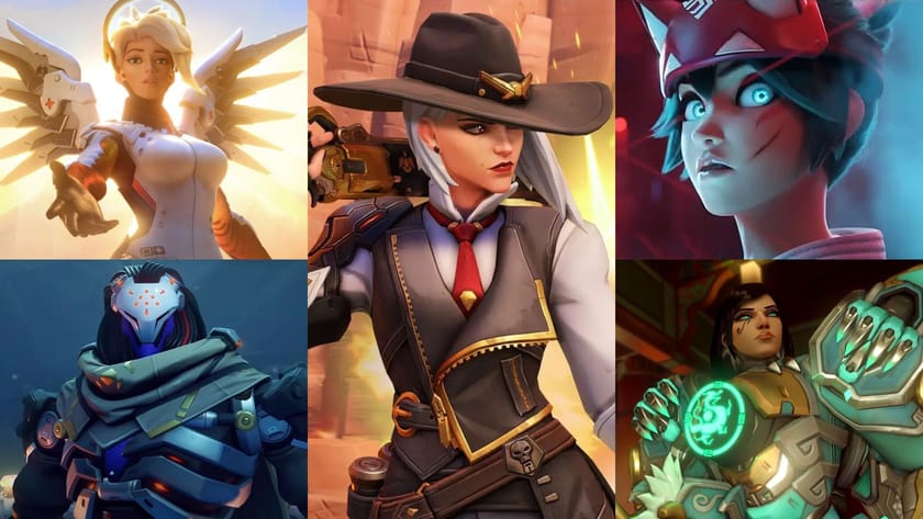Top 5 Overwatch 2 team compositions for Ashe