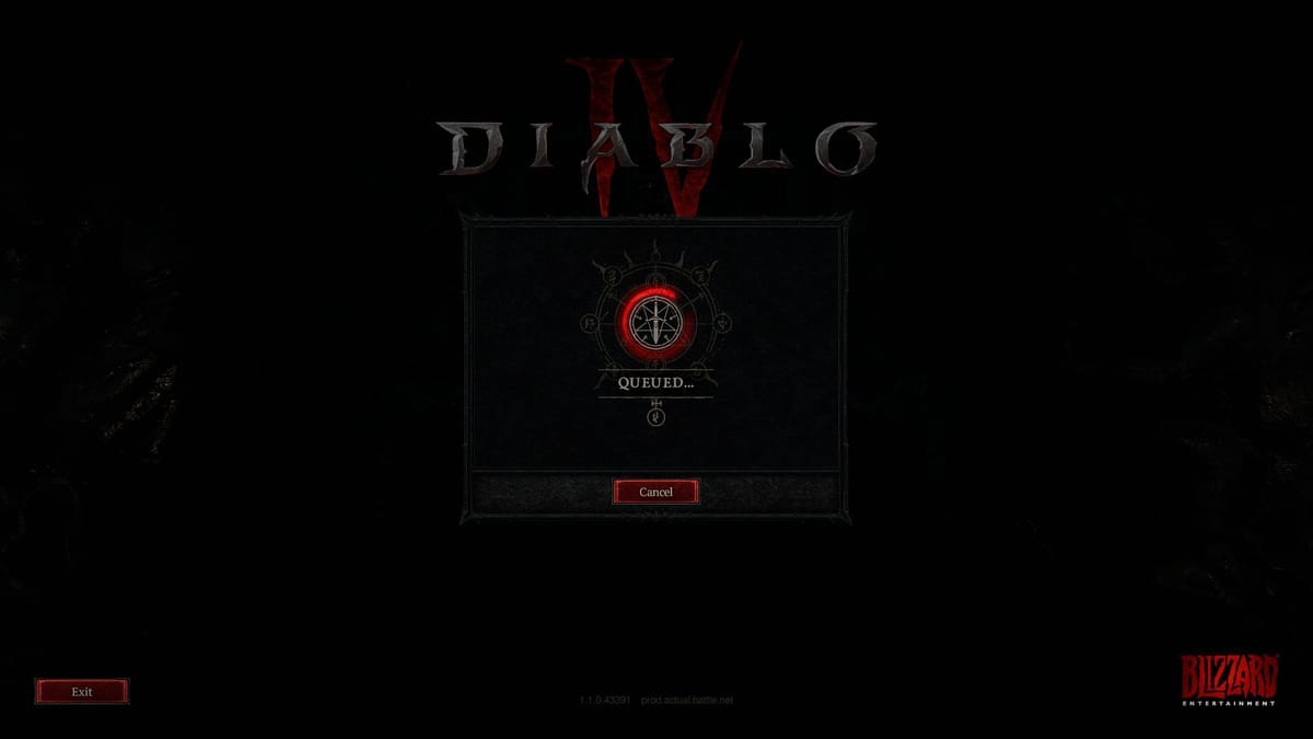 Diablo 4 "Queued for login" error: How to fix, possible causes, and more