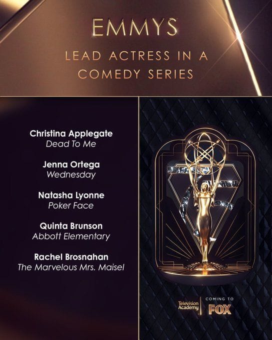 Emmy Awards 2023: Full nominations list