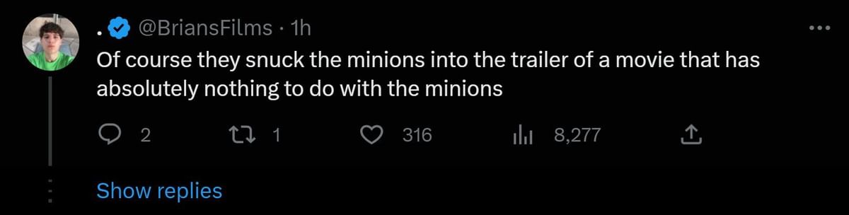 "They are still Milking this?"- Fans disappointed with Illumination ...