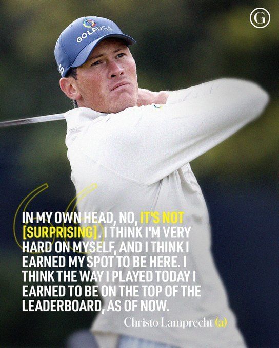 I earned to be on the top of the leaderboard‬”: Christo Lamprecht ...