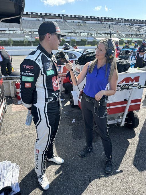 Who is NASCAR spokesperson Kim Coon?