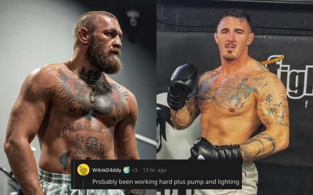 "He got some of that McGregor medicine" - Tom Aspinall's recent ripped ...