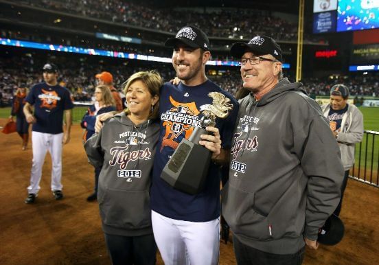 Who are Justin Verlander’s parents, Richard and Kathy Verlander?