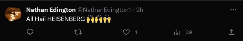 "That’s my Heisenberg"- Fans in praises of Bryan Cranston as he ...