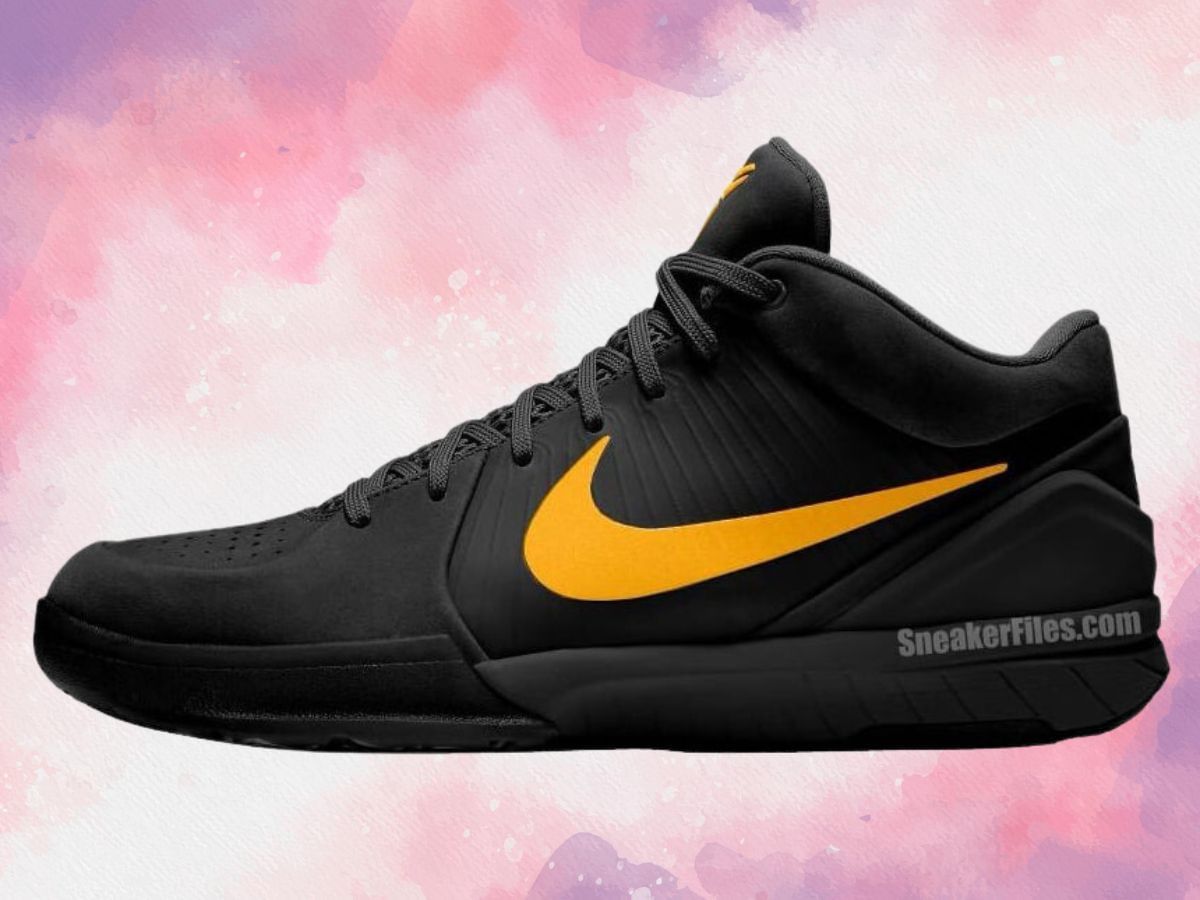 Nike Kobe 4 Protro “Black/Metallic Gold” sneakers: Release date, price ...