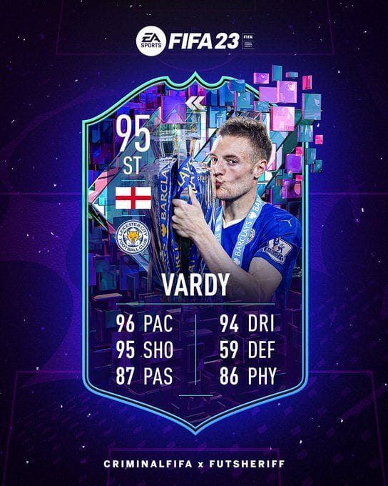 Jamie Vardy Flashback SBC: FIFA 23 leak hints at Jamie Vardy Flashback ...