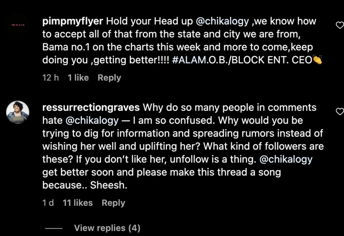 How old is Chika? Rapper addresses backlash received during kidney ...