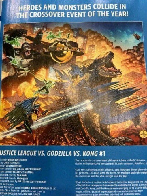 Justice League Vs Godzilla