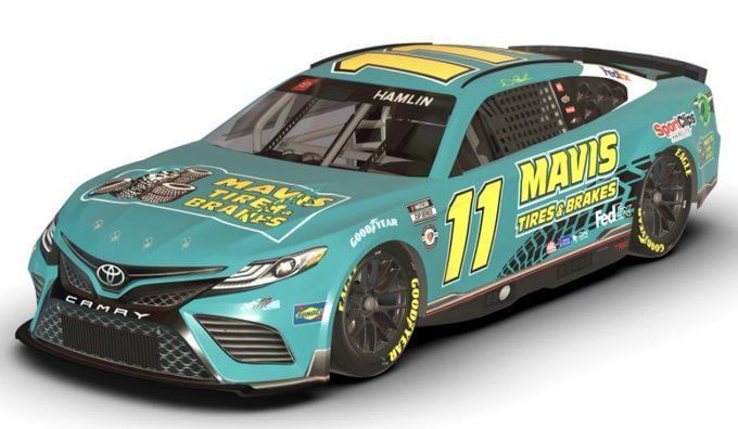 Denny Hamlin gets new primary sponsors for 5 NASCAR races