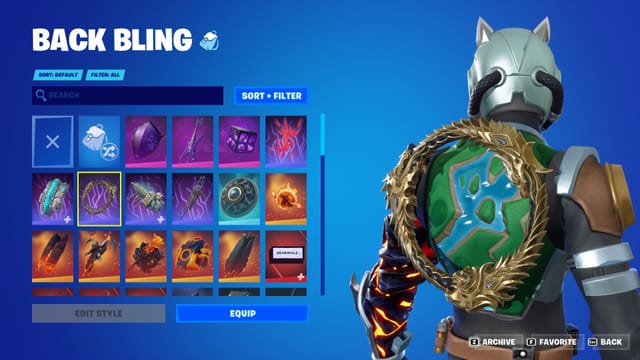 How to get Sigil of The Alliance War Back Bling for Free in Fortnite