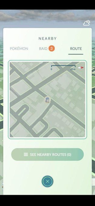 How to find routes in Pokemon GO?