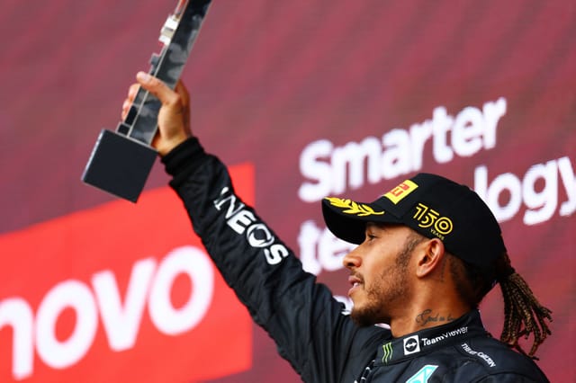 "Through goes Hamilton": Watch the epic battle between Lewis Hamilton ...