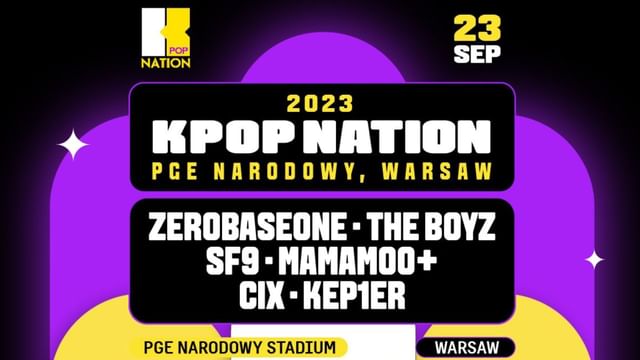 ZEROBASEONE, MAMAMOO+, THE BOYZ, and more join the line-up of Poland's 2023 KPOP NATION x Korea ...