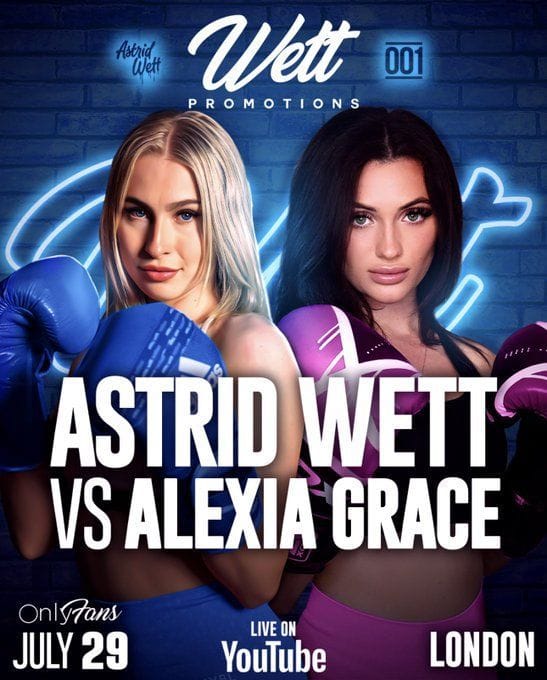 Astrid Wett KSI: Why did Astrid Wett leave KSI's Misfits Boxing? Reason ...