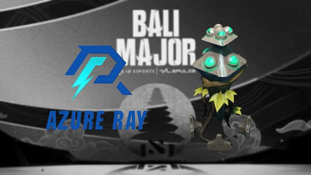 Azure Ray amidst bug controversy in Dota 2 Bali Major 2023