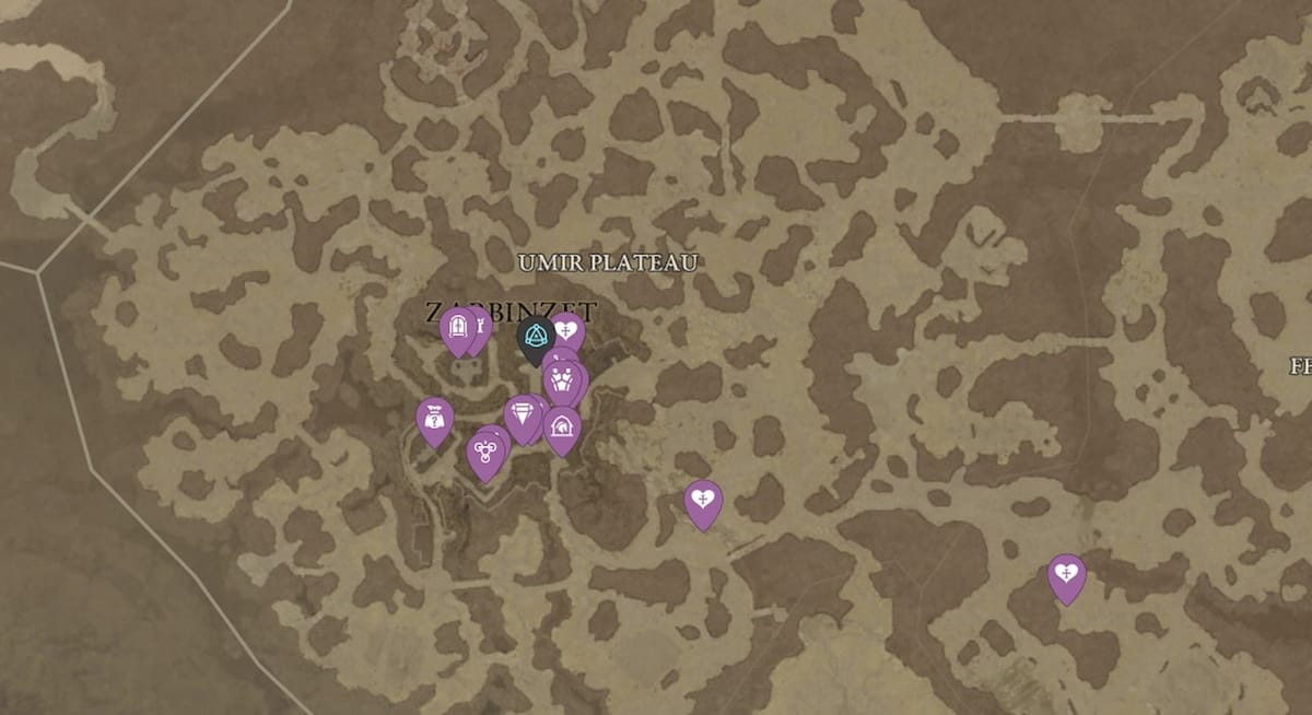 All cities in the Sanctuary in Diablo 4