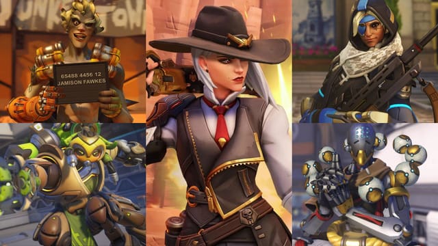 Top 5 Overwatch 2 team compositions for Ashe