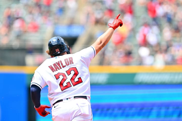 What happened to Josh Naylor? Guardians slugger exits game vs Braves early