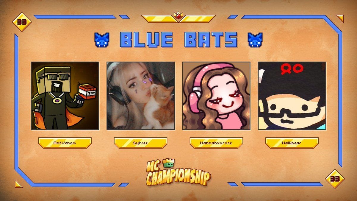 Minecraft Championship (MCC) 33: Date, time, teams, members, and more