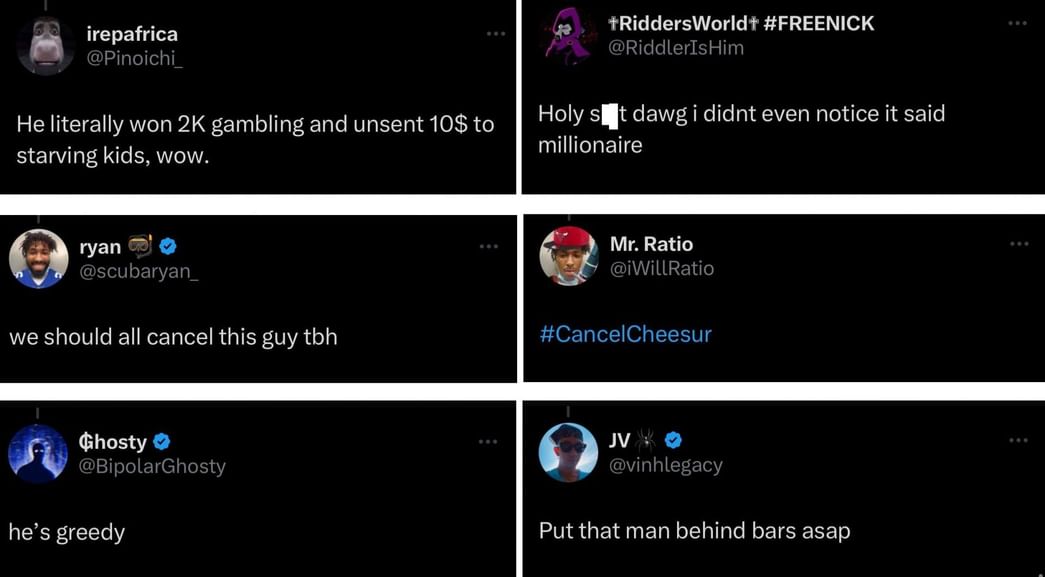 Who is Cheesur? Millionaire Kick streamer sparks outrage after ...