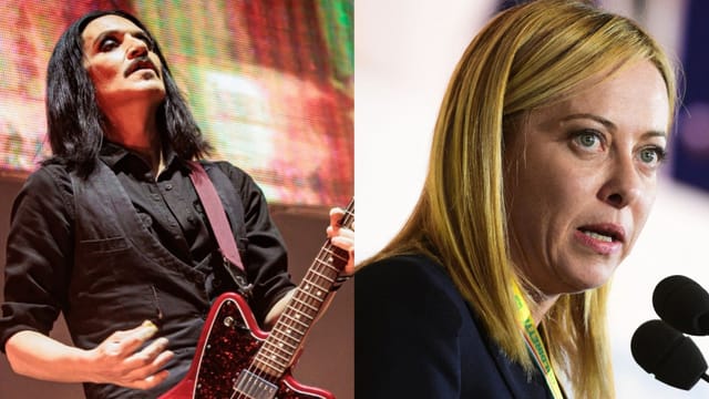 What did Brian Molko say about Giorgia Meloni? Placebo singer under ...