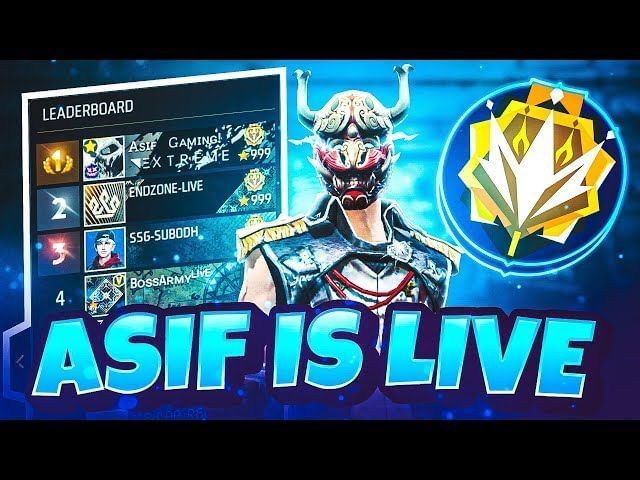 Asif Gaming’s Free Fire ID, stats, rank, guild, and more