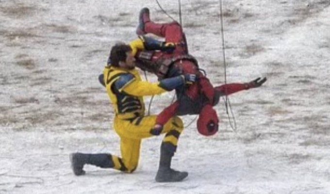 Deadpool 3 set video tease epic face-off between Ryan Reynolds and Hugh ...
