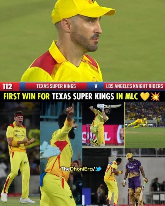 "New Super Kings is born"- Fans react after TSK kick-off MLC 2023 with ...