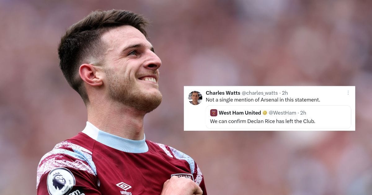 "Salty West Ham", "I'm eating Rice throughout today" - Arsenal fans ...