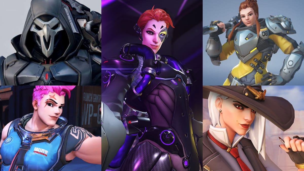 Top 5 Overwatch 2 team compositions for Moira