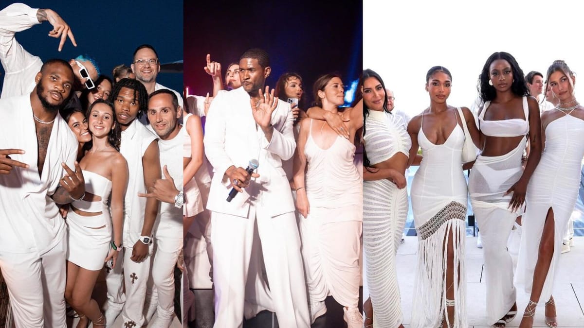 IN PHOTOS: Tom Brady spotted at Michael Rubin’s Hamptons white party ...