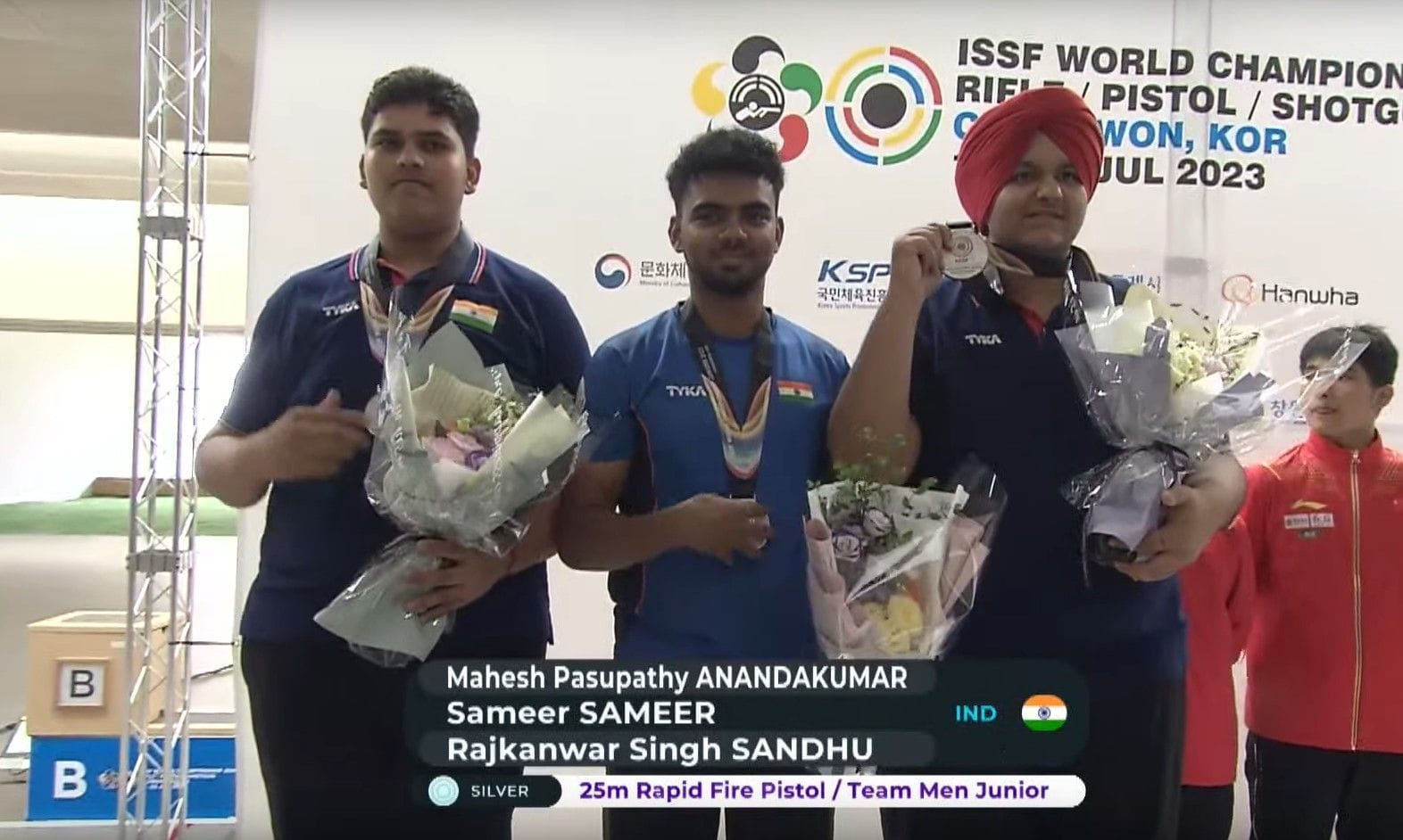 Indian trio strikes silver at ISSF World Championship Juniors in 25 ...