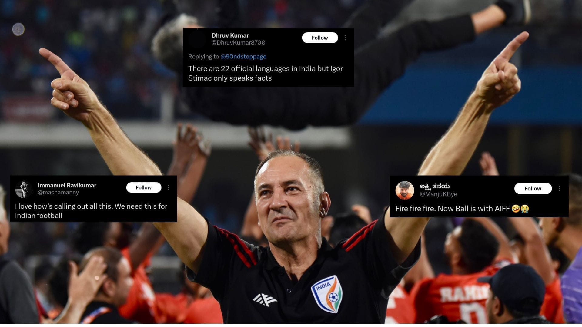 "When did we sign Jose Mourinho?" - Fans applaud Igor Stimac's brutal ...