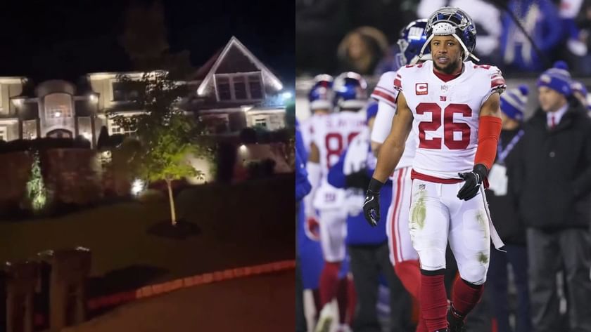 WATCH: Saquon Barkley’s house gets terrorized by rabid Giants fan making loud demand
