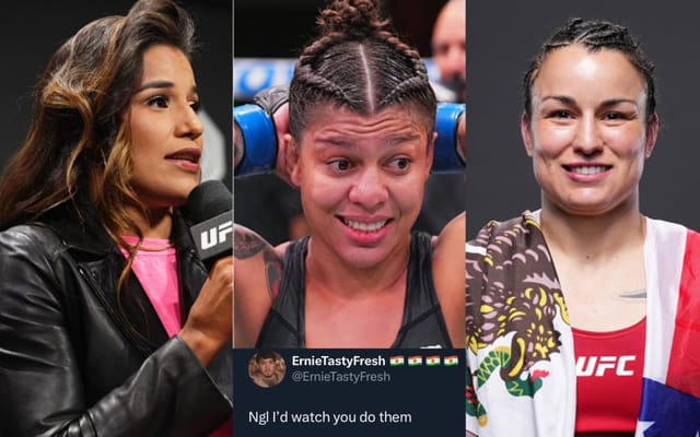 “I’ll do you and Raquel in the same night” - Julianna Pena accidentally ...