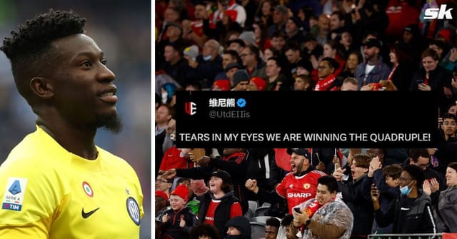 "Erik ten Hag is cooking", "Tears in my eyes we are winning the ...