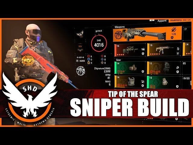 5 best sniper rifles in The Division 2